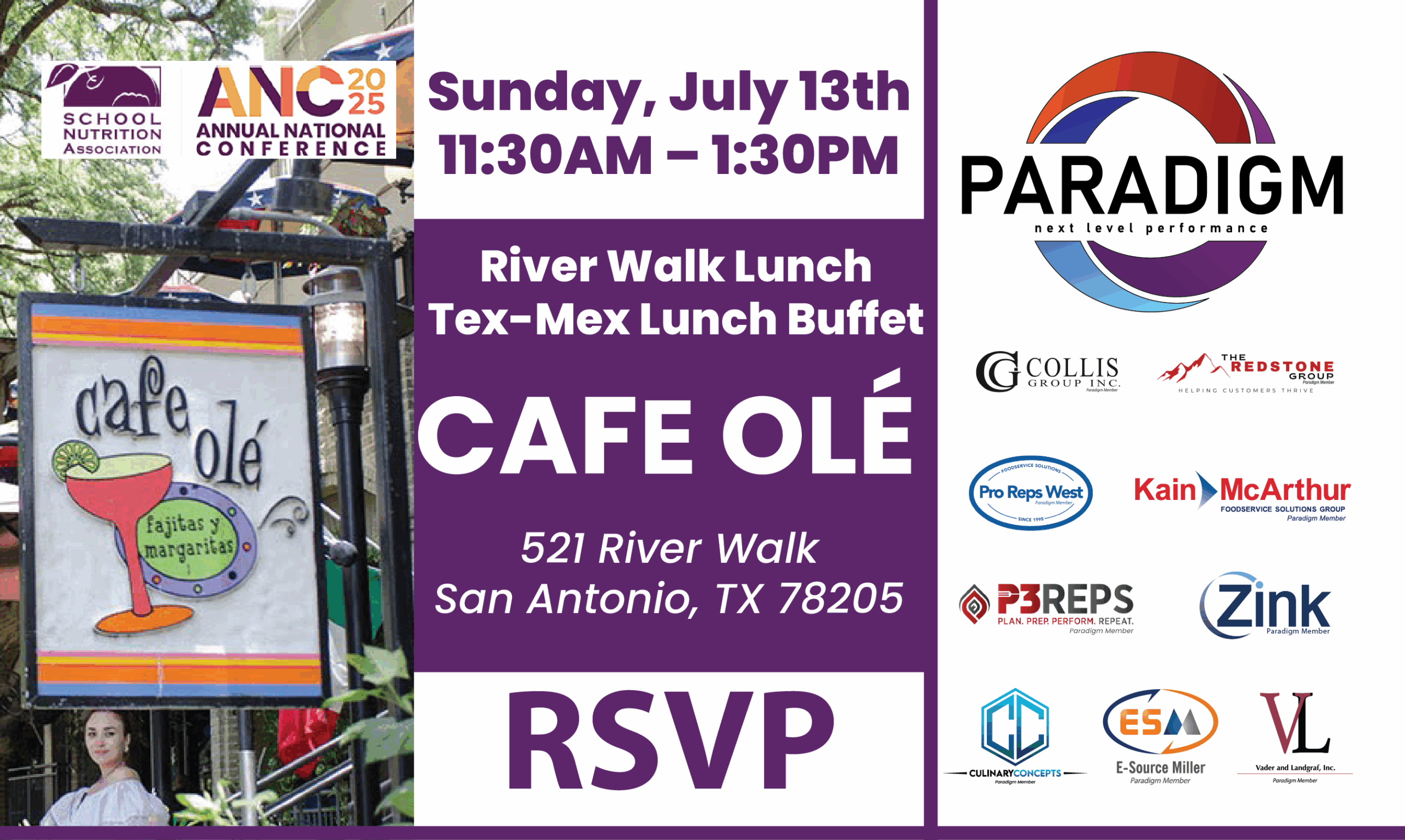 SNA 2025 RSVP | Paradigm | next level performance